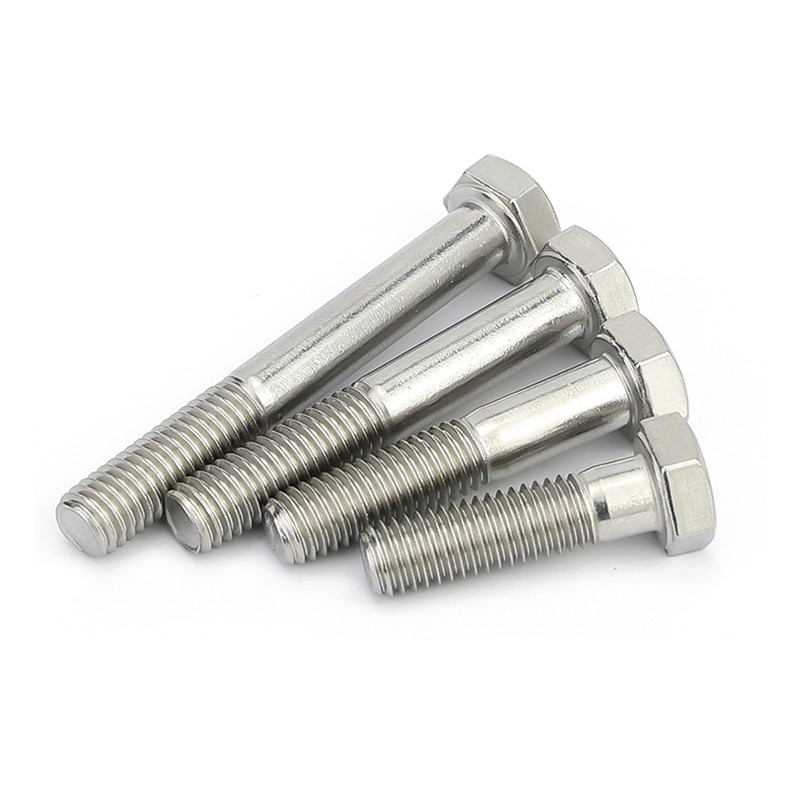 China Factory source Hex Bolts And Nuts - DIN931 Half Thread Hex Head Bolt Stainless Steel ...