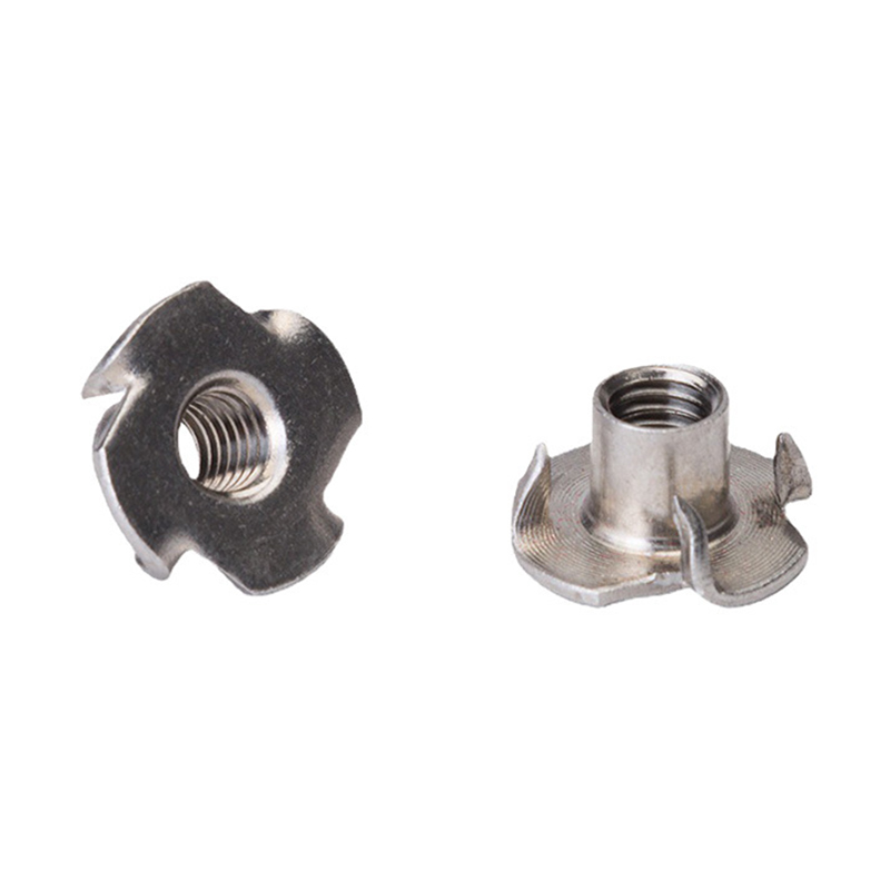 China Stainless steel tee nut with 4 claw/ 4 pronged in stock ...
